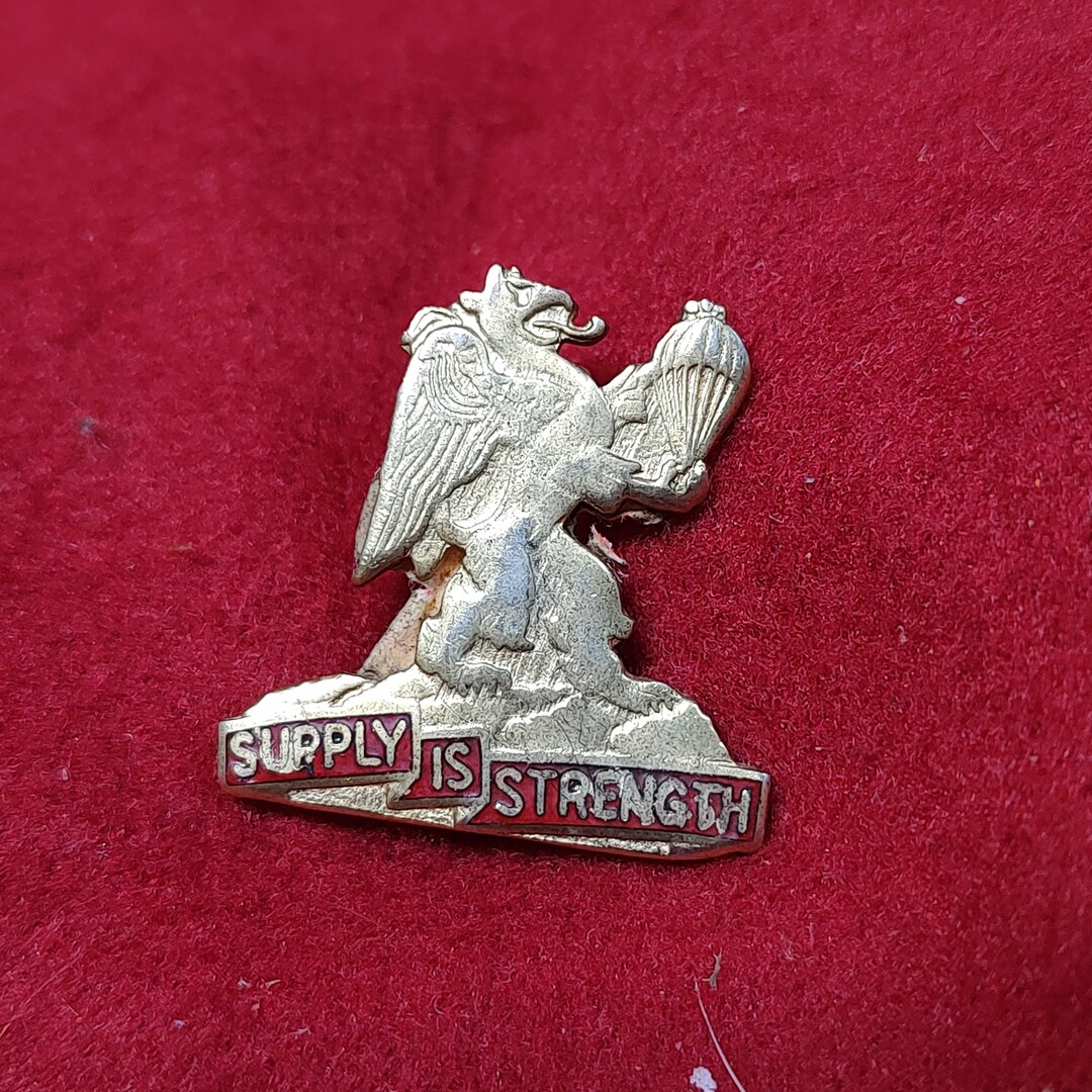 VINTAGE US Army 407th SUPPORT Battalion Unit Crest Pin 02cr187 - Etsy