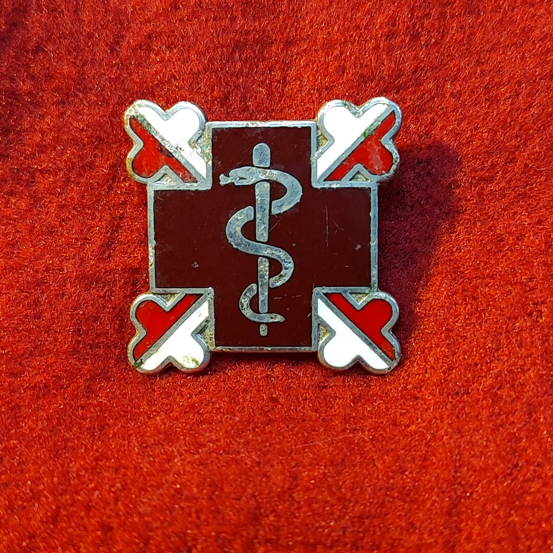 VINTAGE US Army MEDDAC Fort Meade Unit Crest Pin 02cr83 - Etsy