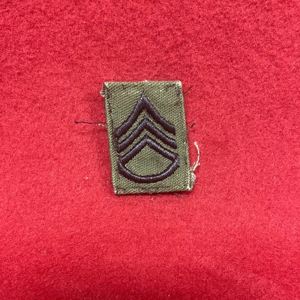 Staff Sergeant Patch - Etsy