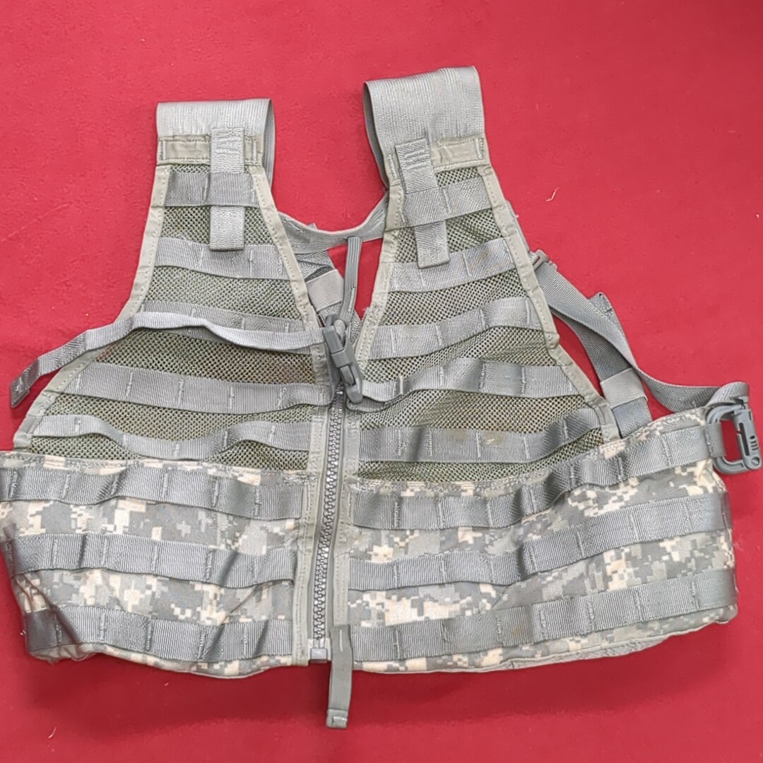 Chest Rig ACU Digitial Camo Fighting Load Carrier FLC Molle - Etsy