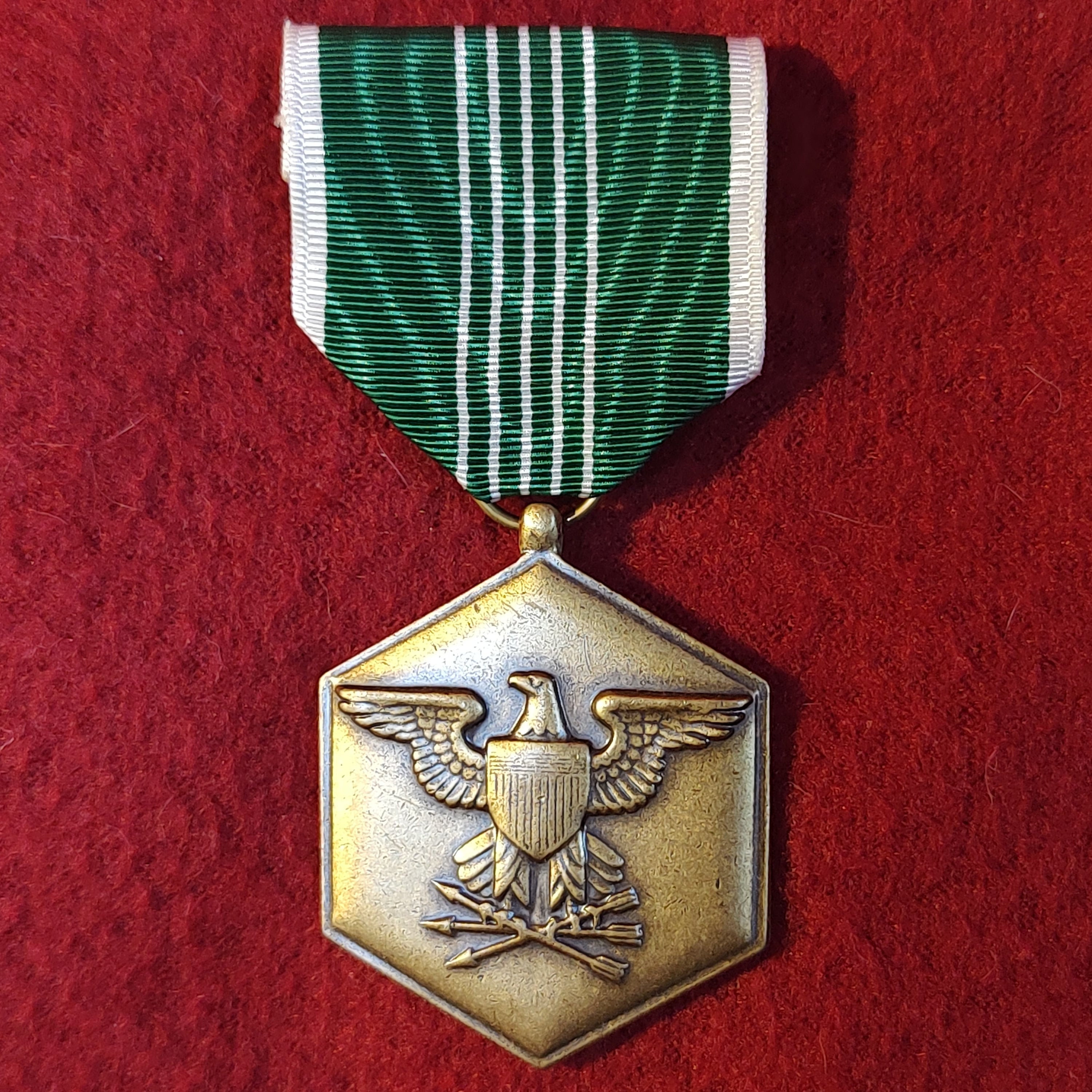 VINTAGE US Army MILITARY Merit Award Full Size Medal 06o117 - Etsy