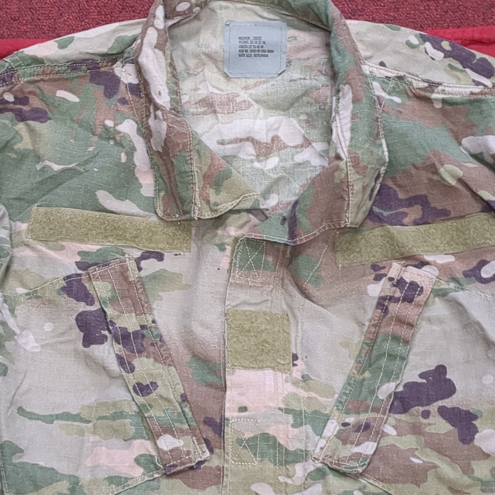 Set of Us Army Deployment Medium Ocp Multicam Flame Resistant Uniform ...