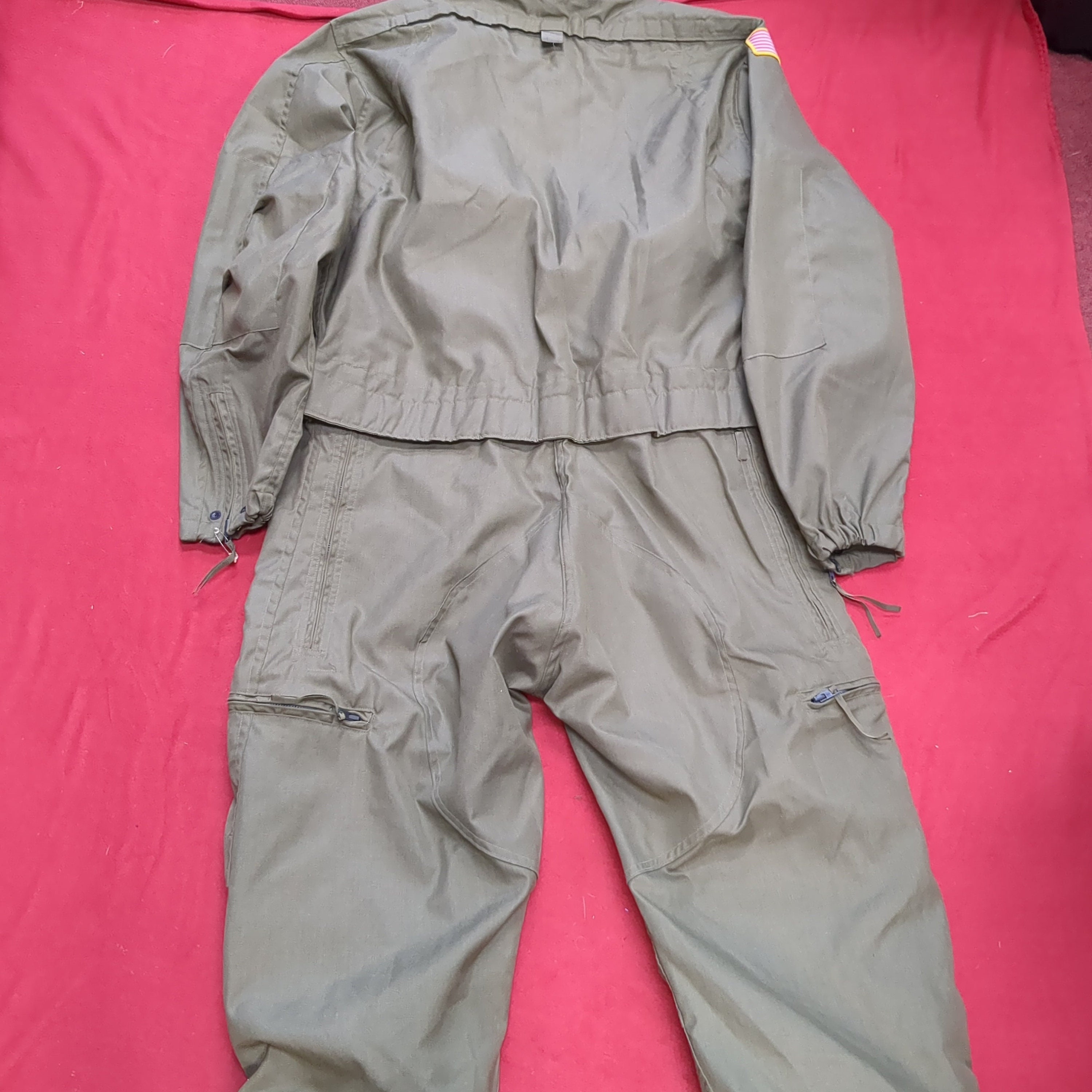 US Army Large Regular CVC Improved Coveralls Type I Olive - Etsy