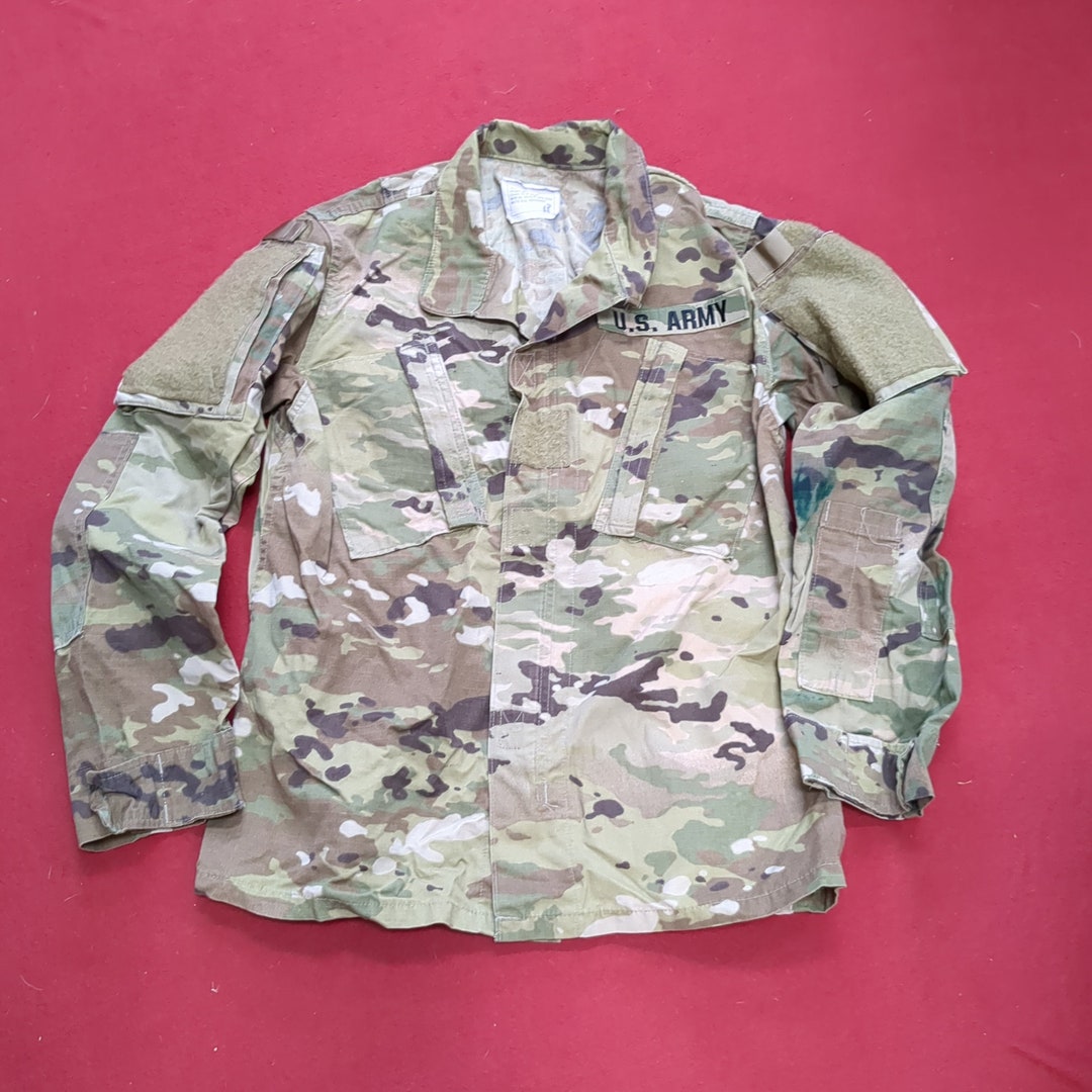 33 X-short Female Traditional OCP Uniform Top Jacket US Army Air Force ...
