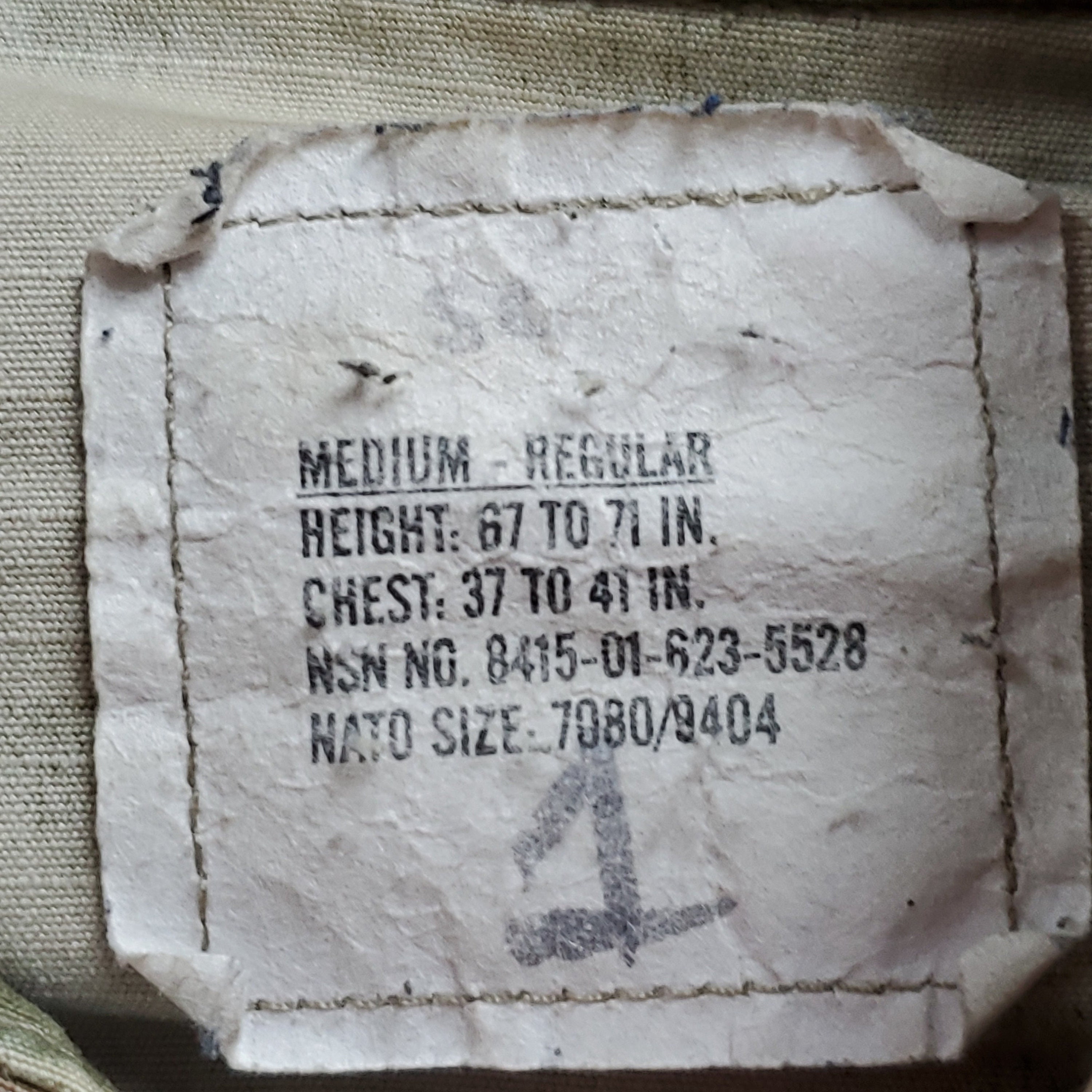 US Army MEDIUM REGULAR Uniform Top Ocp Pattern 13o1 - Etsy