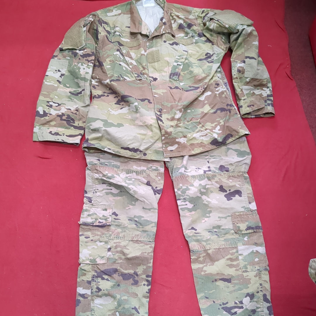 Set of Us Army Medium Regular Traditional Ocp Uniform Top Pants Air ...