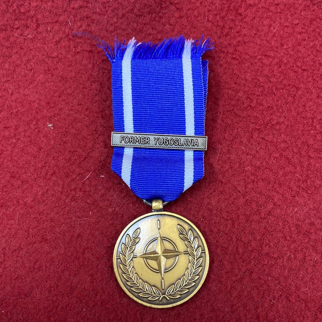 Vintage US NATO Medal Former Yugoslavia Army db25 - Etsy