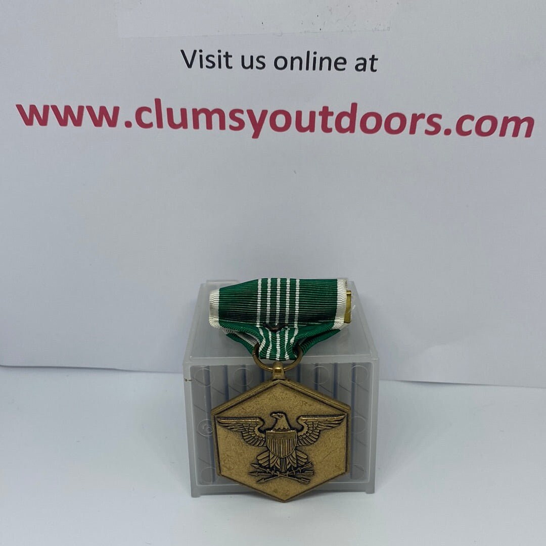 Vintage US Military Commendation for Military Merit With V Badge Army ...