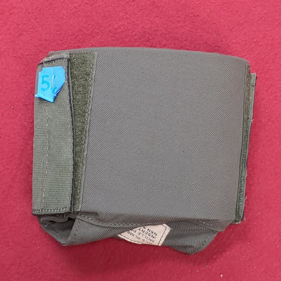 USED Ranger Green Molle Protective Insert for Canteen/utility Pouch ...