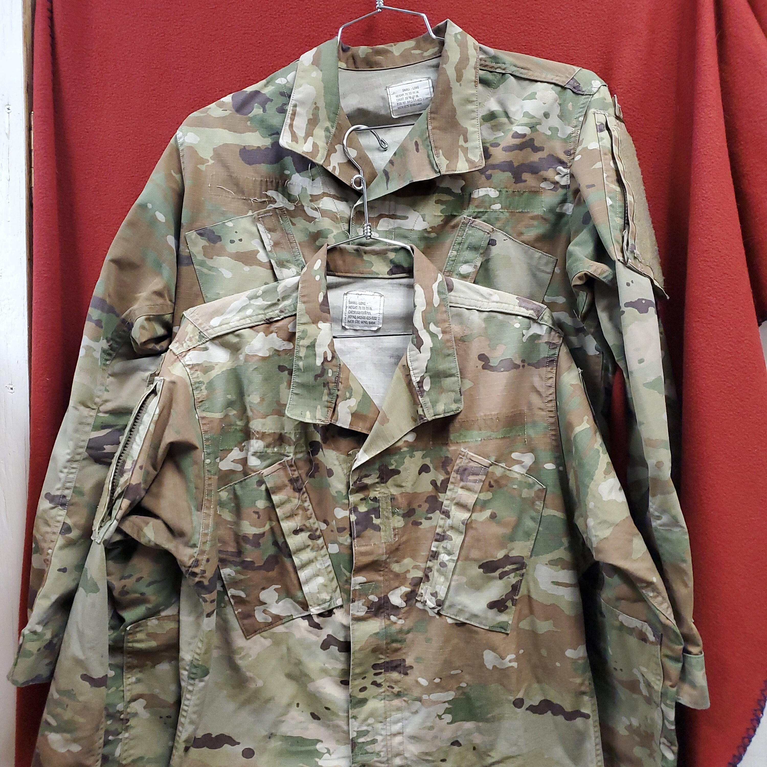 2 X US Army Small-long Top Jacket OCP Traditional Uniform - Etsy