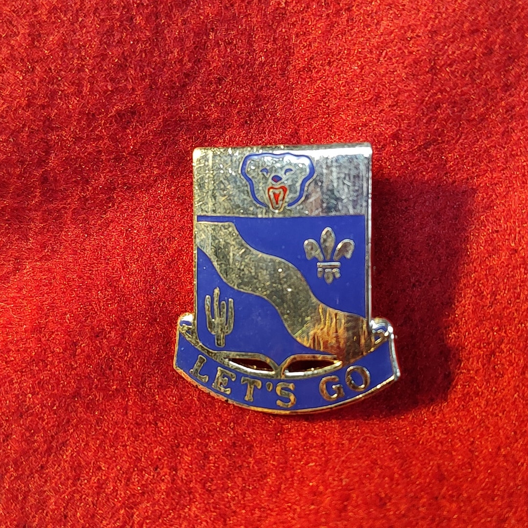 VINTAGE US Army 153rd INFANTRY Unit Crest Pin 02cr85 - Etsy