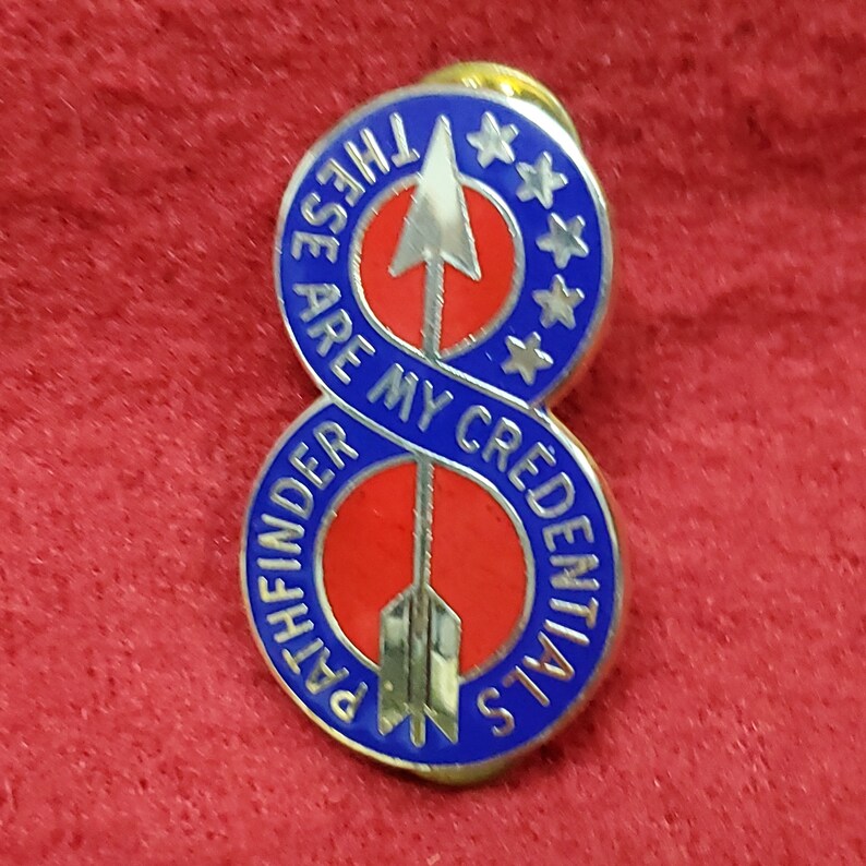 VINTAGE US 8th Infantry Regiment pathfinder These Aee My - Etsy