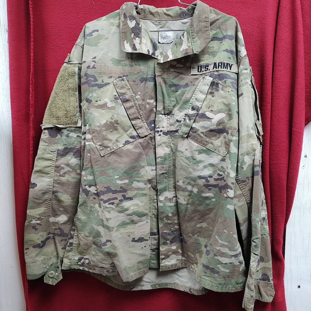 US Army LARGE LONG Uniform Top Ocp Pattern 01cr23 - Etsy
