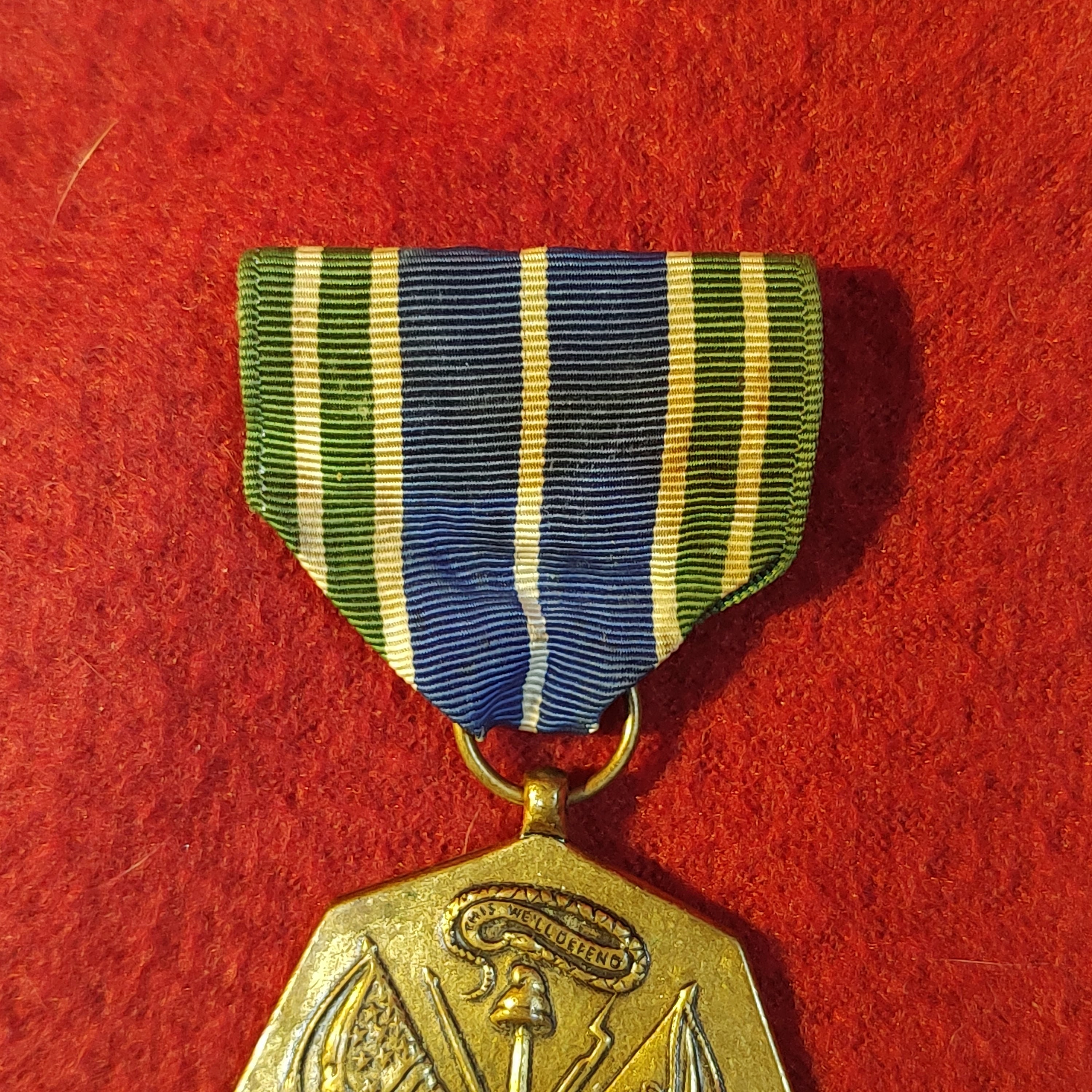 VINTAGE US Army MILITARY Achievement Award Full Size Medal 06o113 - Etsy