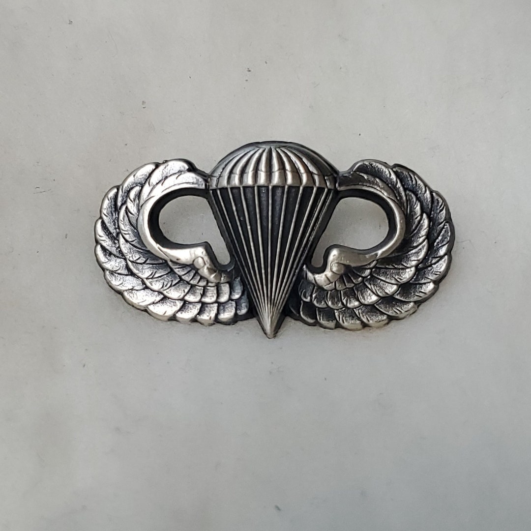 US Army Basic Jump Wings C12 - Etsy