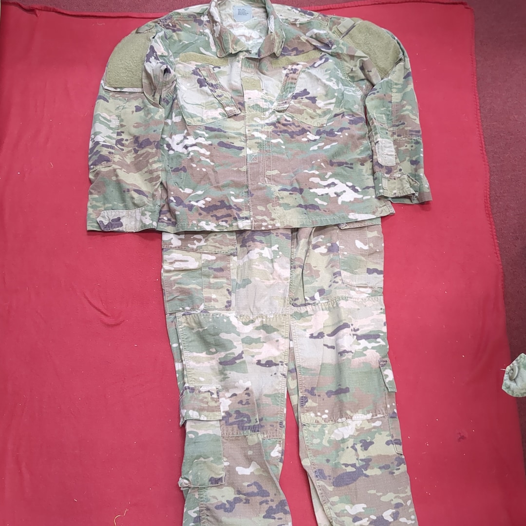 Set of Us Army Deployment Medium Ocp Multicam Flame Resistant Uniform ...