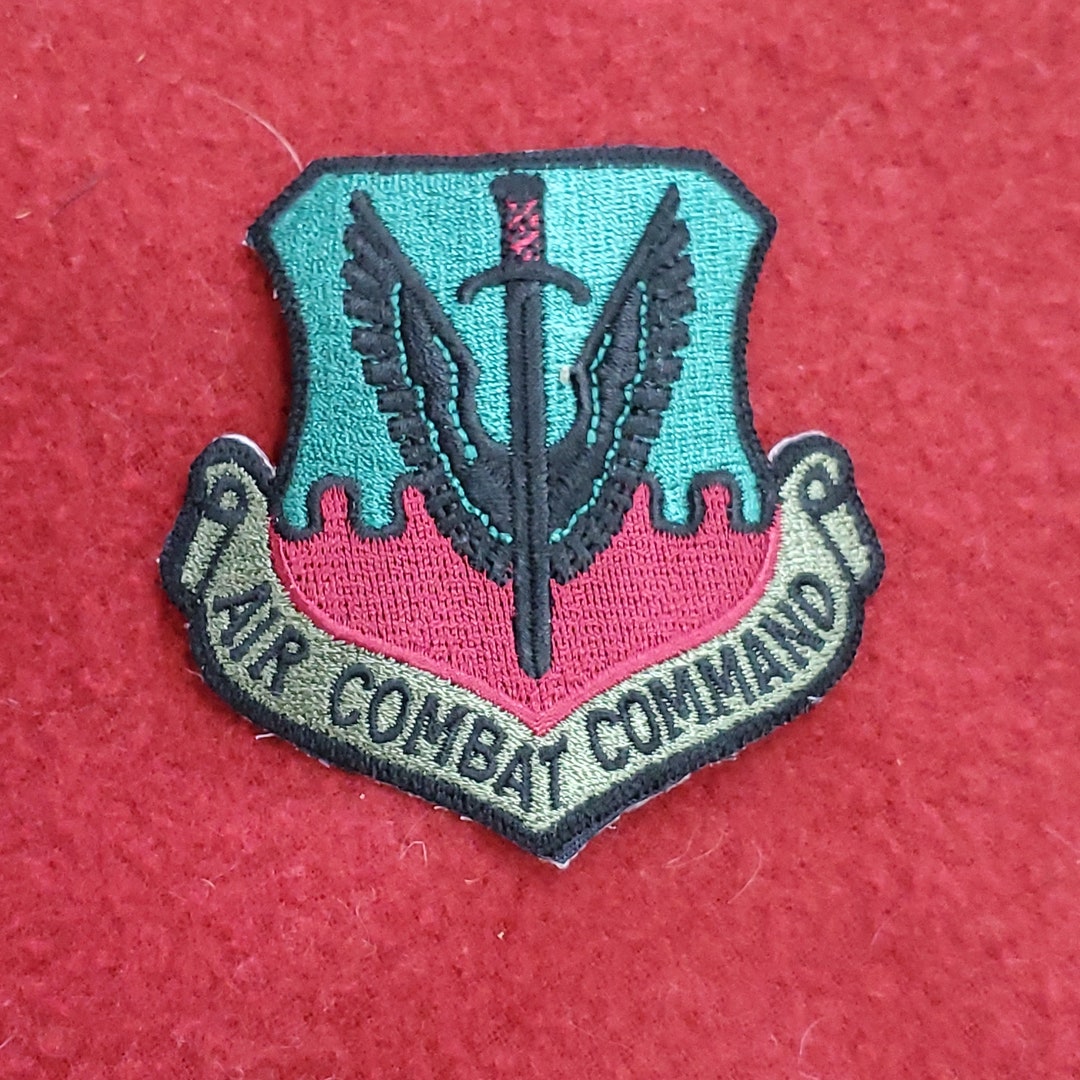 US Air Forces Air Combat Command Patch Sew on x01k - Etsy