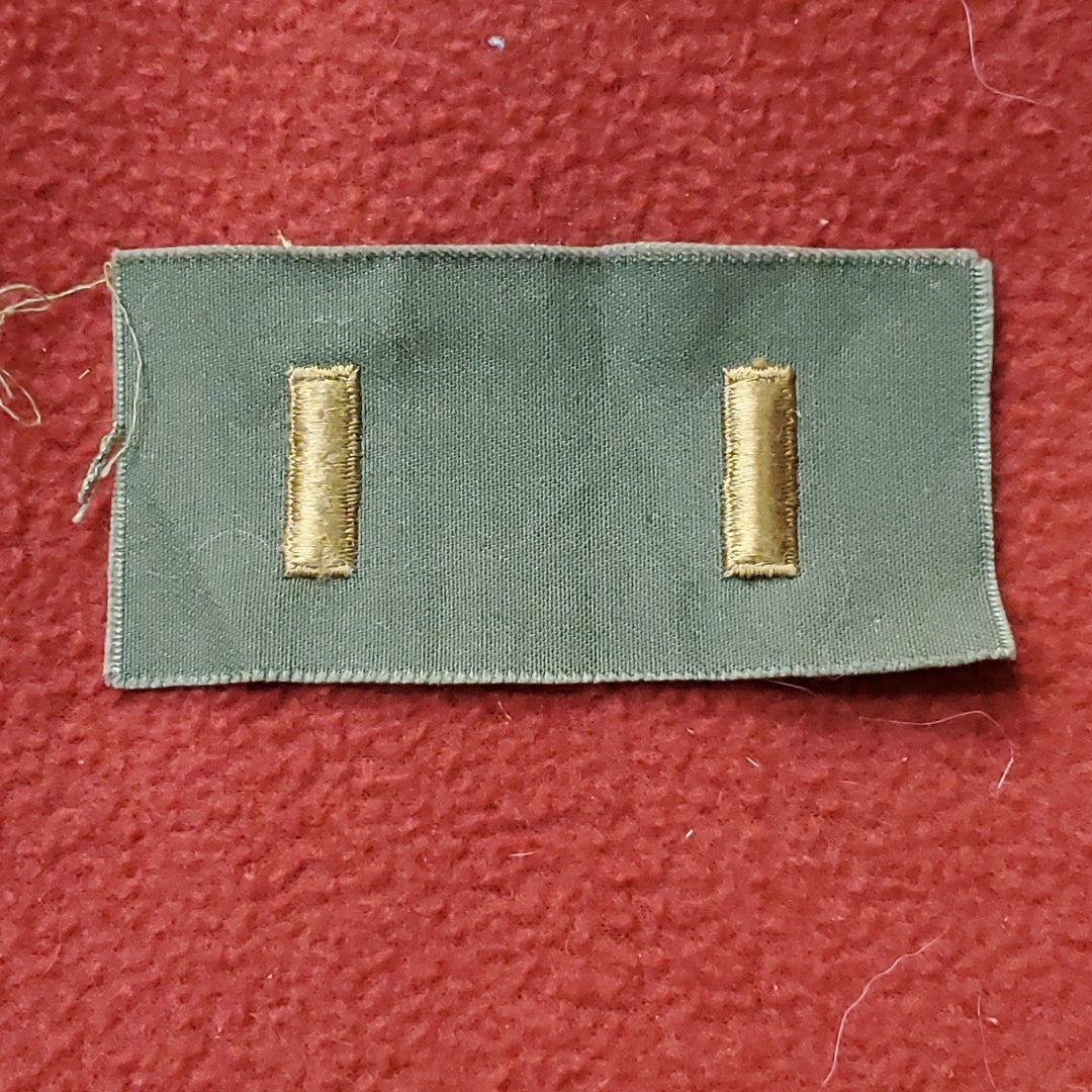 Vietnam Era US Uniform 2LT Rank Male Gold/green v1l - Etsy