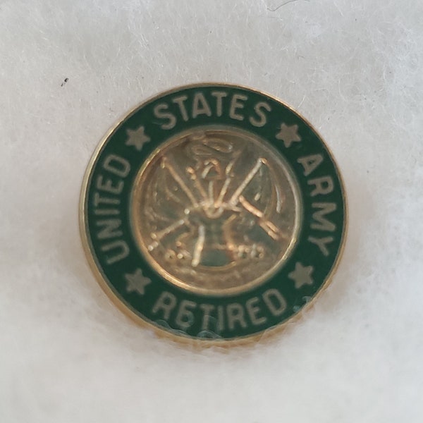 Us Army Retired Pin - Etsy