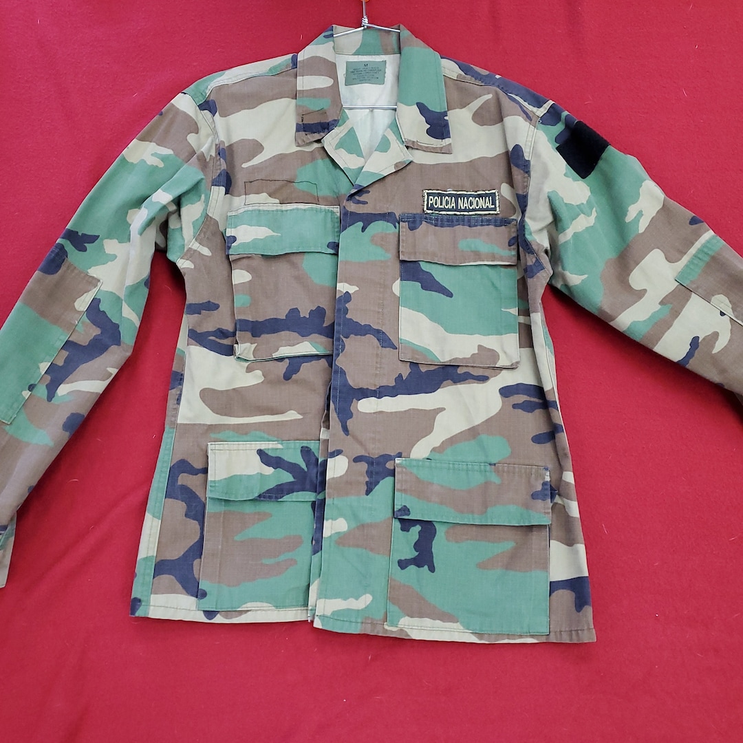 BDU Woodland Medium Type 1 Combat Camouflage Coat 24g47 - Etsy