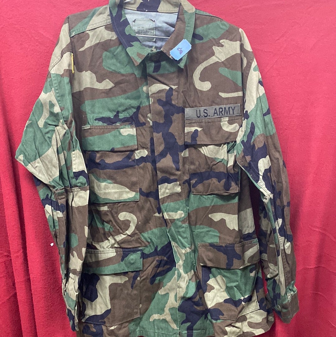 Us Army Large Long Uniform Top Bdu Woodland Pattern 03cc8 - Etsy