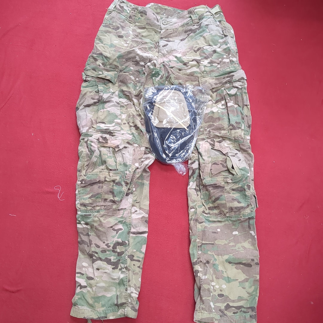 US Army Medium Long Combat OCP Multicam FRAC Pants W/ Knee - Etsy