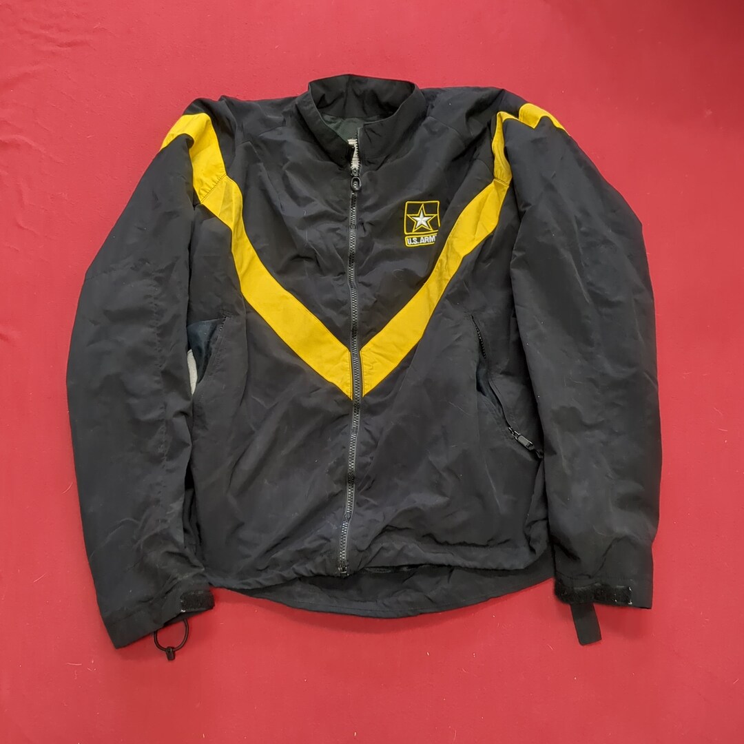 US Army Medium Long PT Jacket Black Gold APFU Uniform pt-apr466 - Etsy