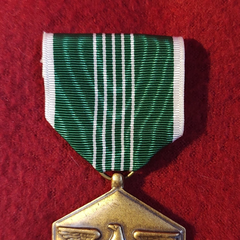 VINTAGE US Army MILITARY Merit Award Full Size Medal 06o117 - Etsy