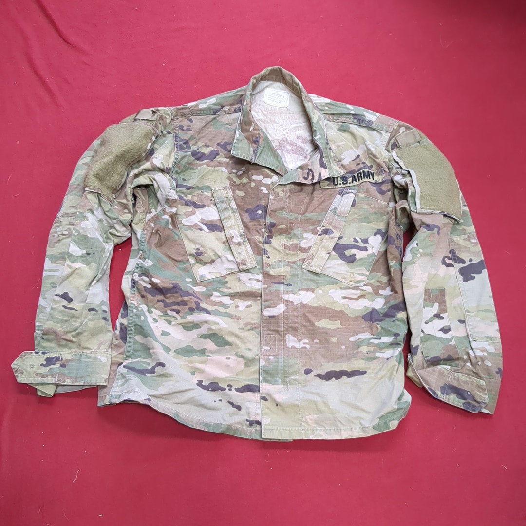 Small X-short Traditional Ocp Uniform Top Jacket Us Army Air Force Used ...