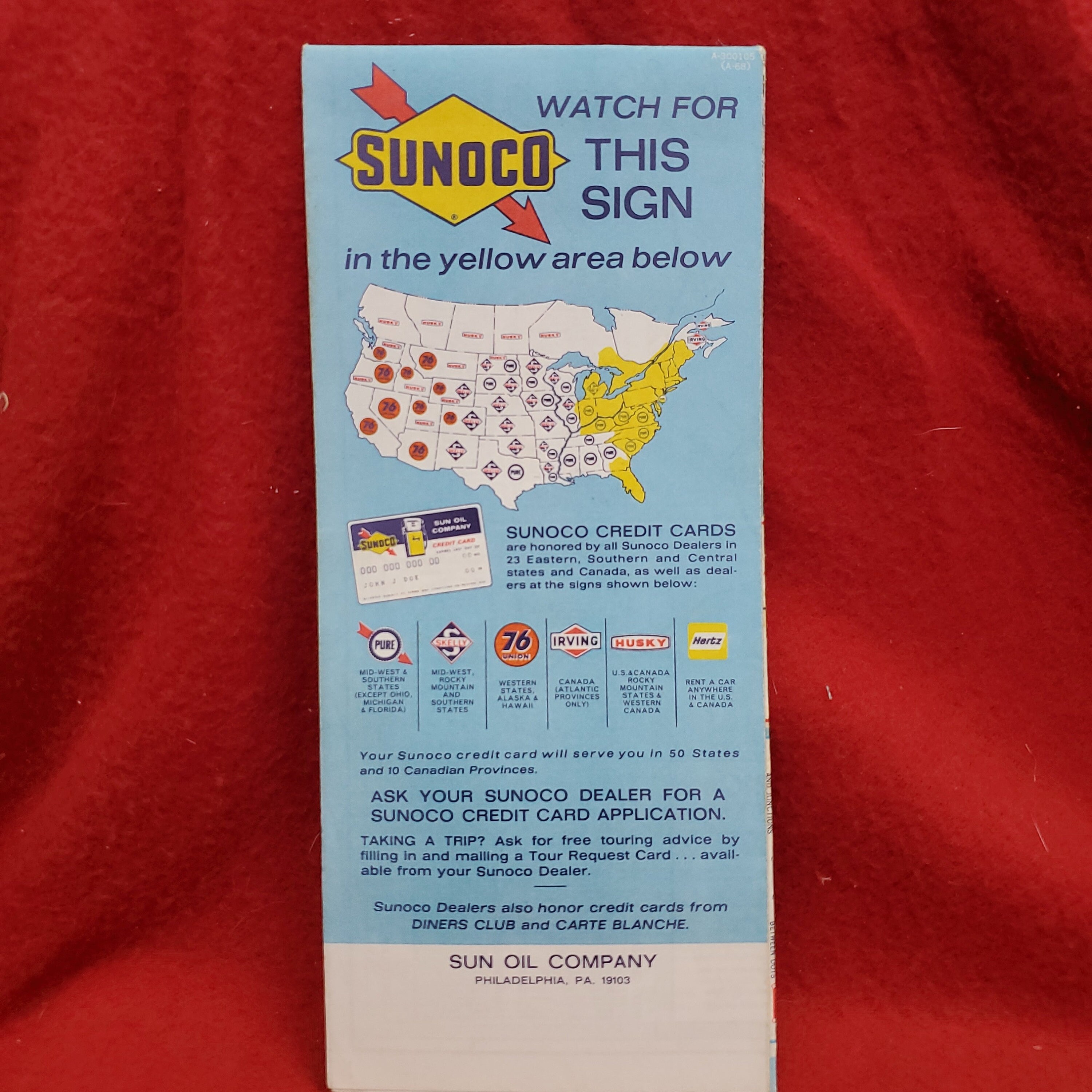 Vintage 1968 map New Jersey by the H.M. Gousha Co. 24s - Etsy