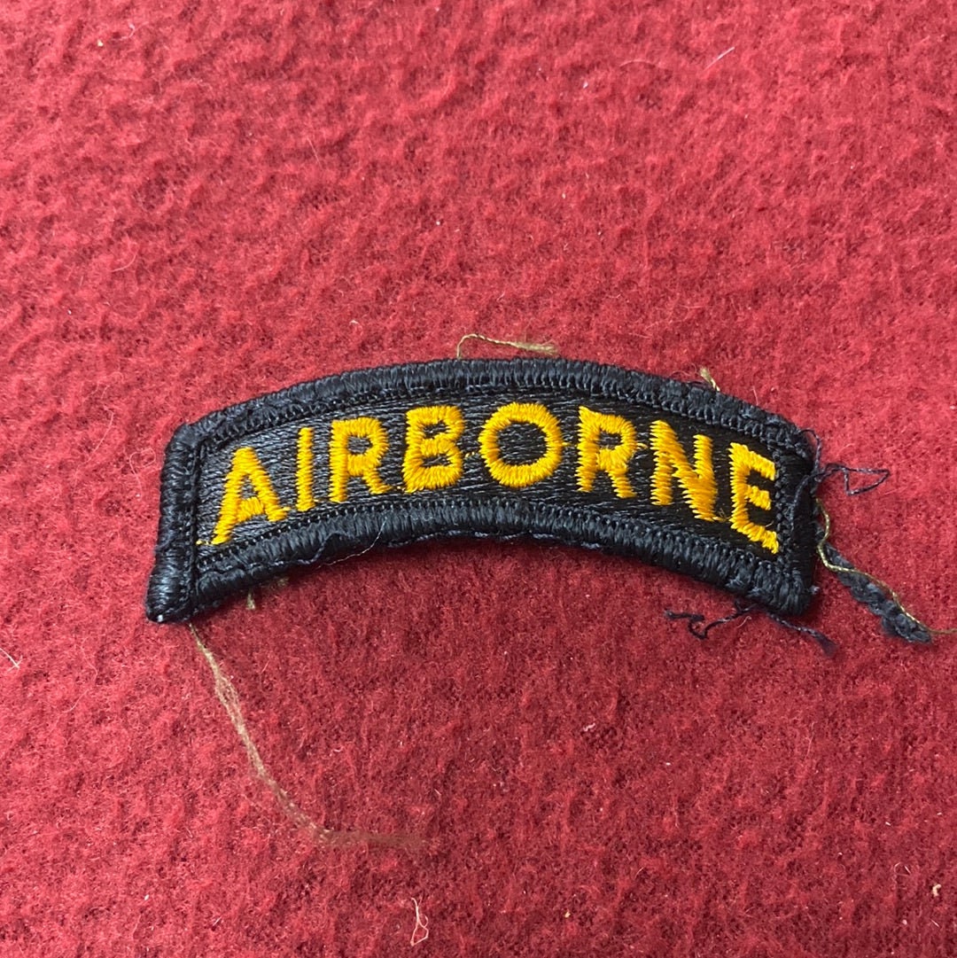 VINTAGE US Army Airborne Tab Patch Sew-on 12o148 - Etsy