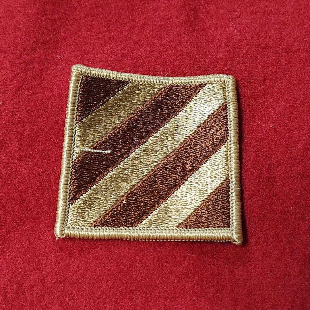 VINTAGE US Army 3rd INFANTRY Division Desert Patch Sew on 25cr3 - Etsy