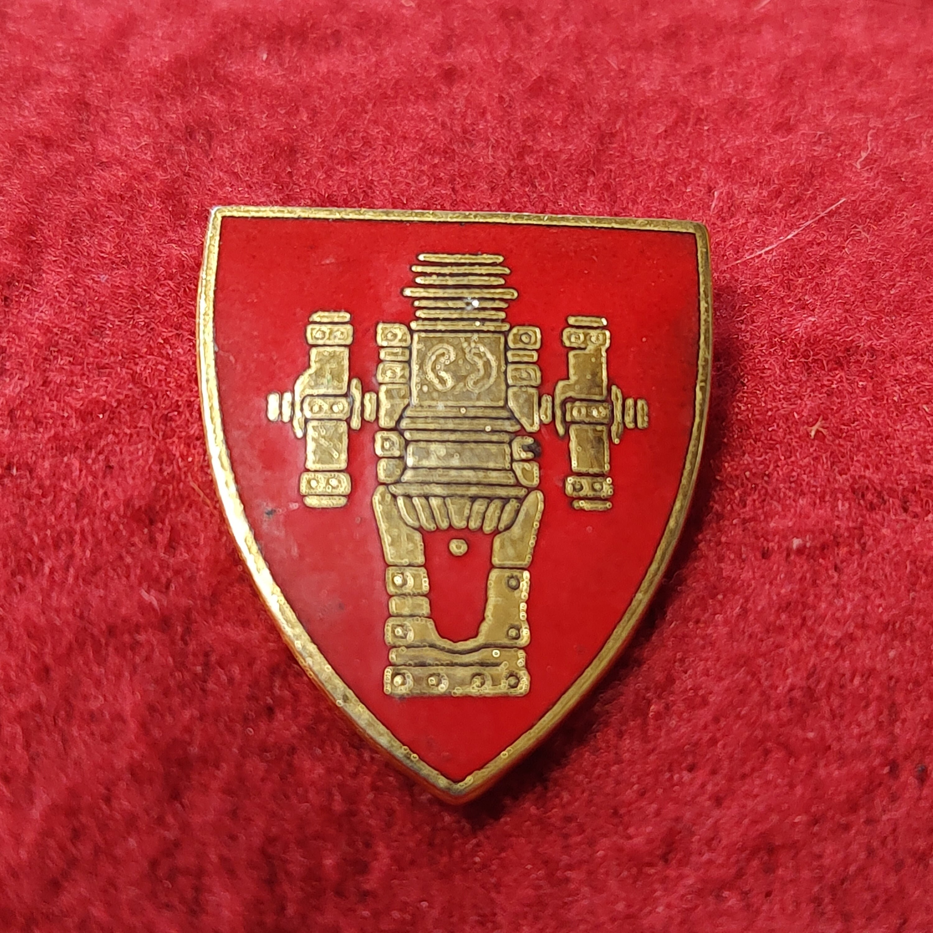 VINTAGE US Army WWII Era Field Artillery School Badge Pin - Etsy