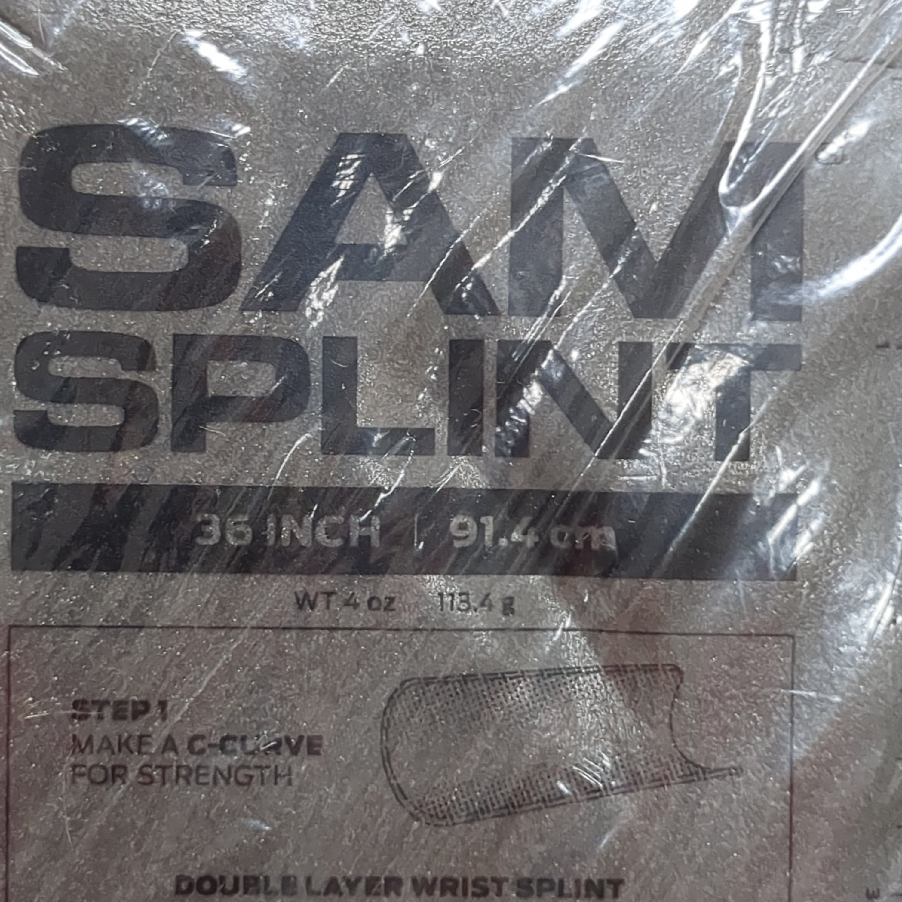 NOS LOT of Two US Army Medical Sam Splint 36 In./91.4cm ifak-jul205 - Etsy