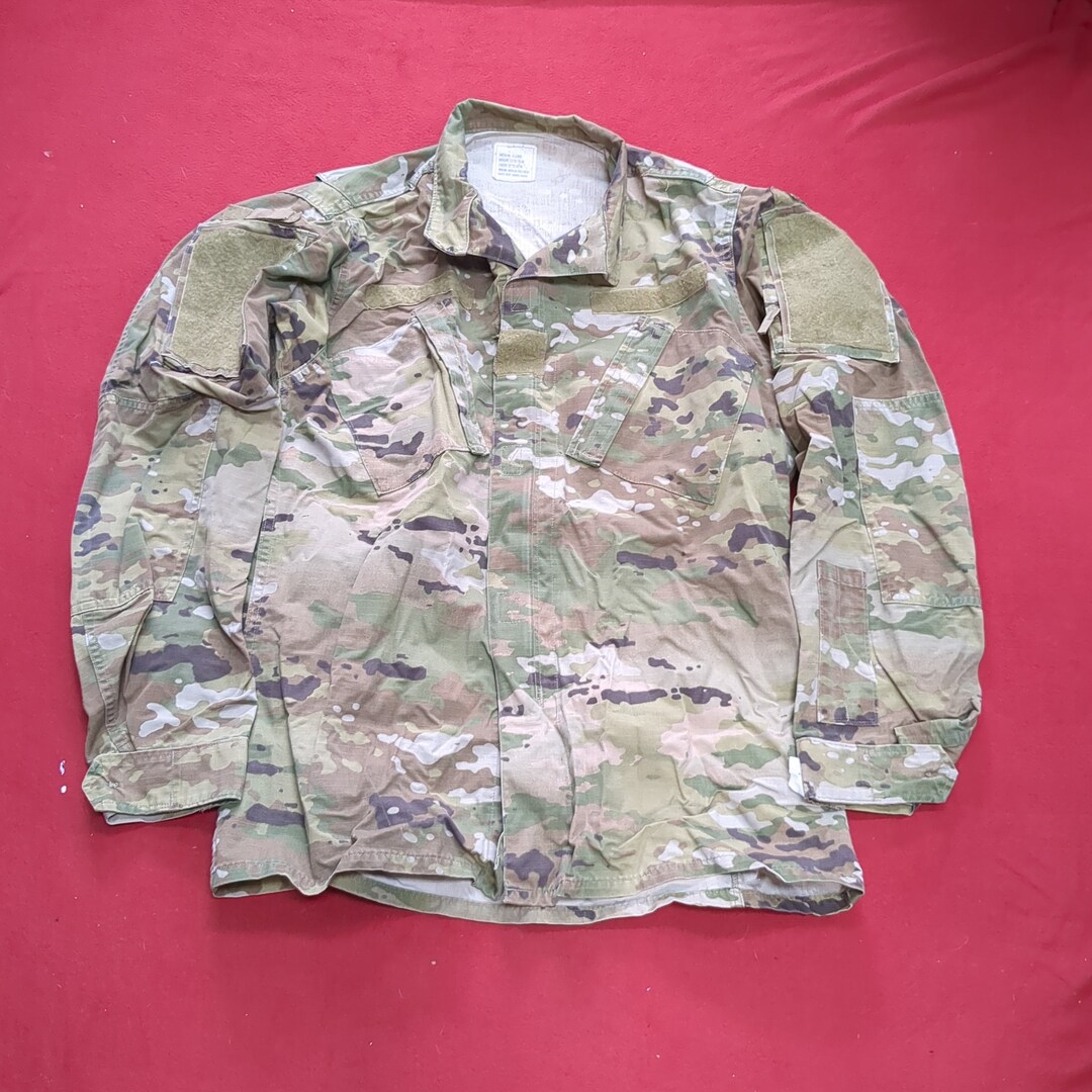 Us Army Medium X-long Uniform Top Ocp Pattern Good Condition 18o13 - Etsy