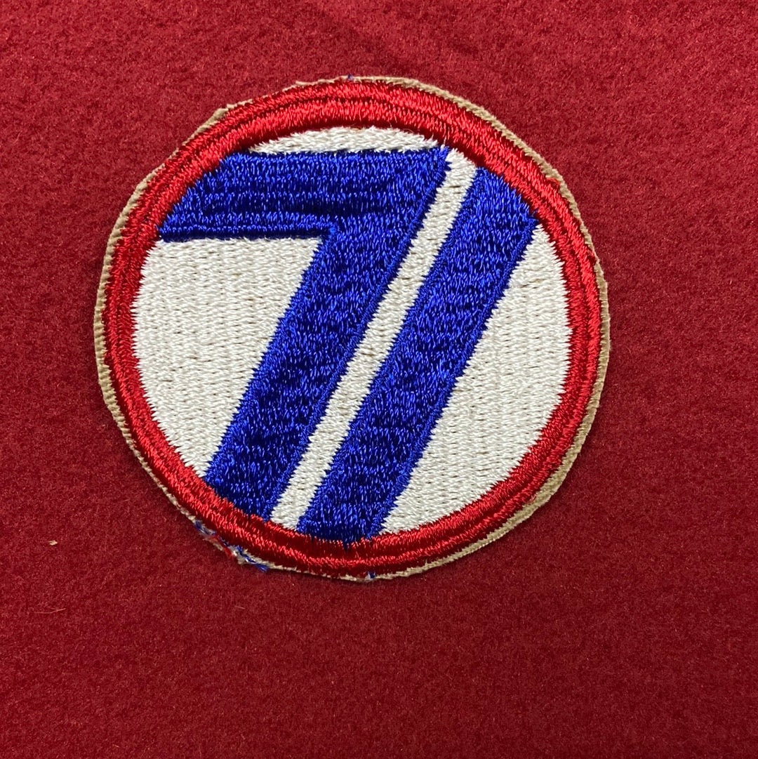 VINTAGE US Army 71st Infantry Division Patch Sew-on 12o44 - Etsy