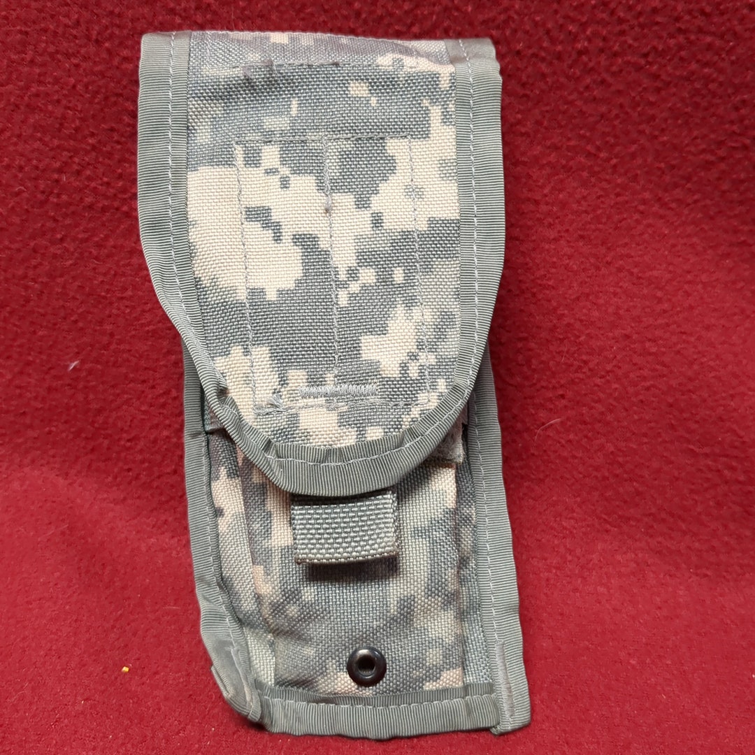 US Army Double 2 Mag Pouch UCP Molle II Excellent Condition acu-mh133 ...
