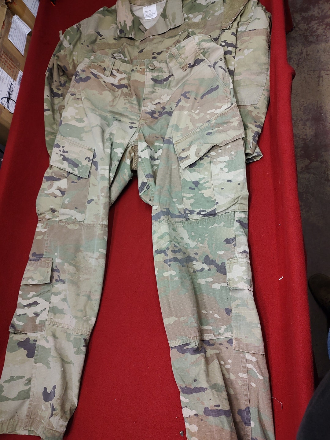 SET of US Army OCP Uniform Top and Bottom Size Medium Short 30s31 - Etsy