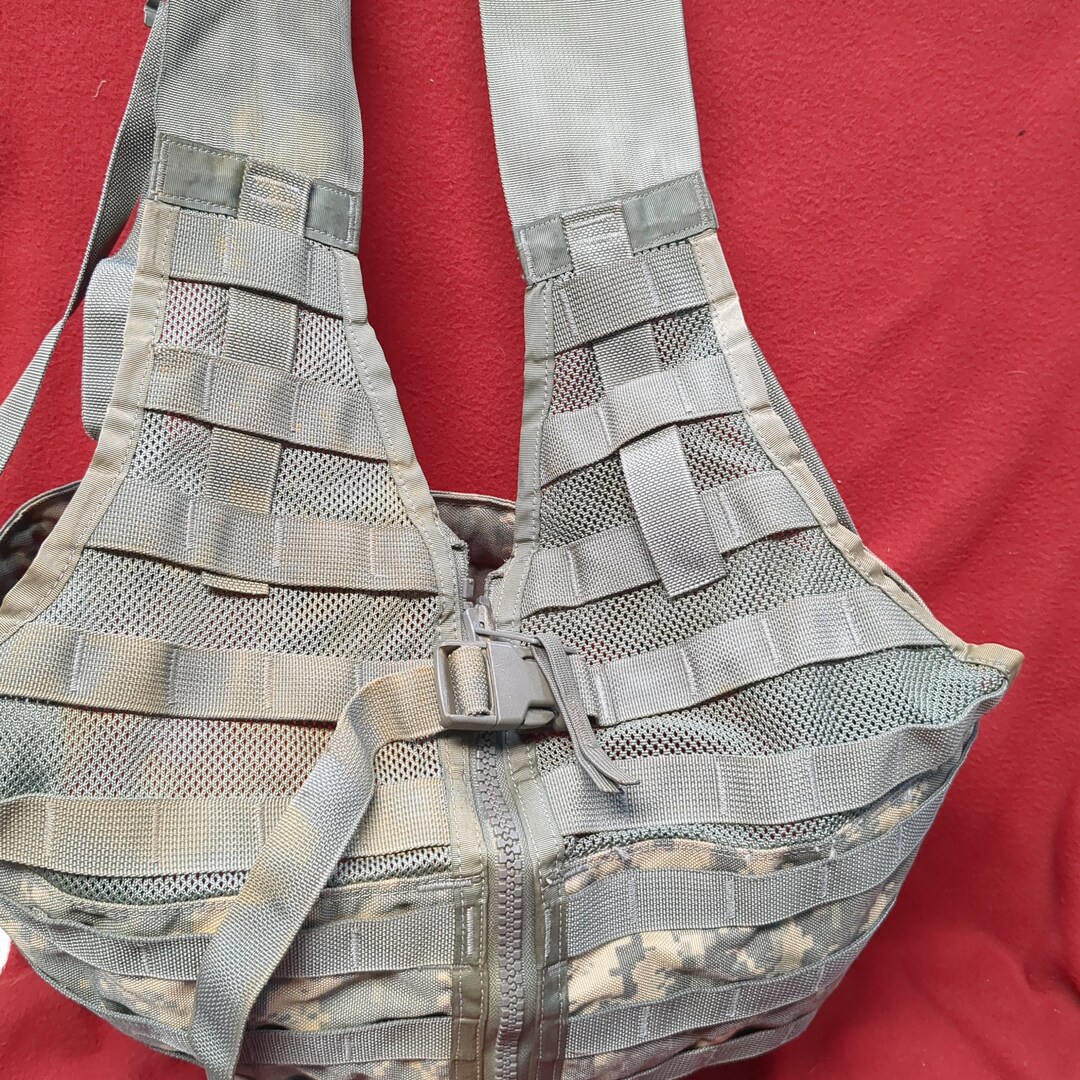 Chest Rig ACU Digitial Camo Fighting Load Carrier FLC Molle - Etsy