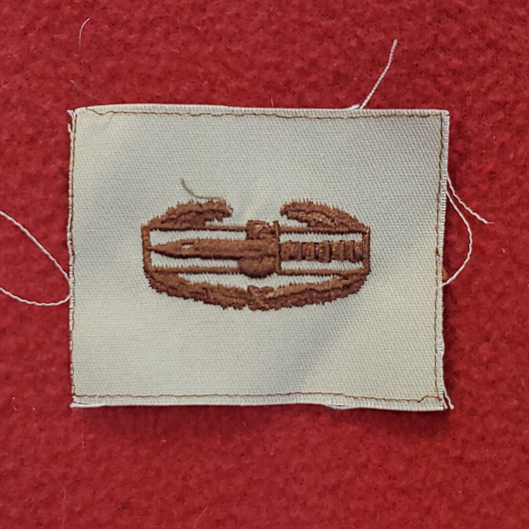 DCU Desert Era US Army Combat Infantry Sew on Insignia Brn/tan Vintage ...