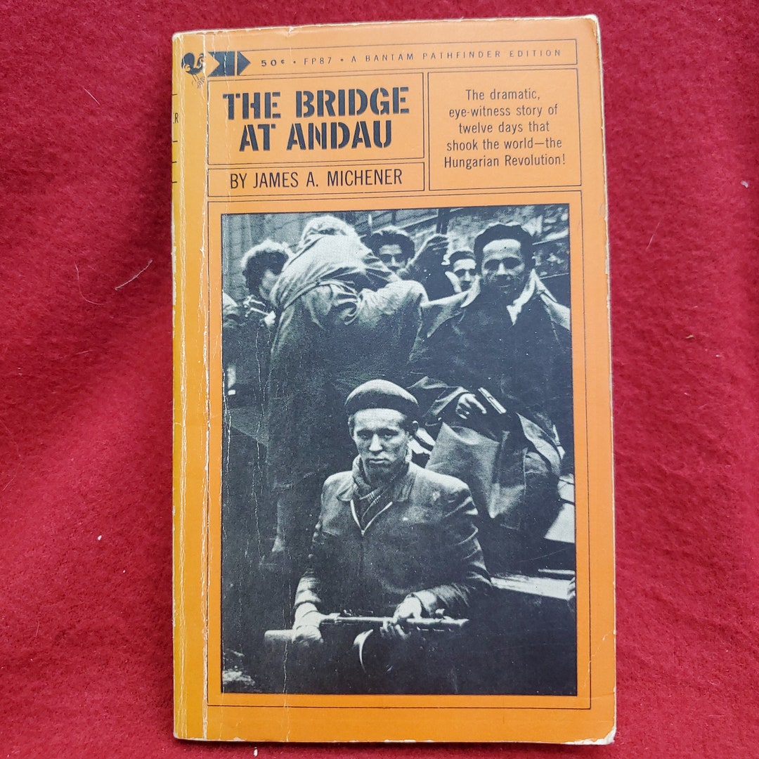 Vintage 1957 the Bridge to Andau by James A. Michener 24s - Etsy