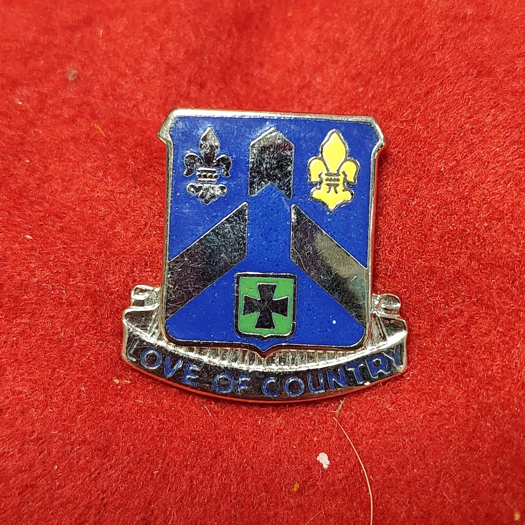 VINTAGE US Army 58th INFANTRY Unit Crest Pin 02cr184 - Etsy