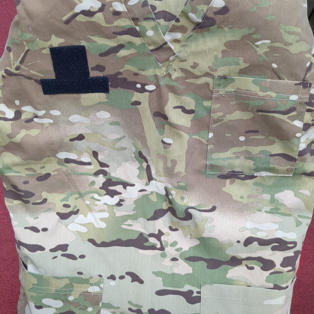 NOS US Army Shamron OCP Medical Scrub Top Medium 09cc-alp86 - Etsy
