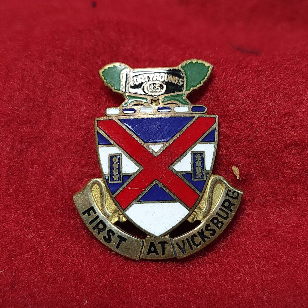 VINTAGE US Army 13th INFANTRY Unit Crest Pin 03cr15 - Etsy