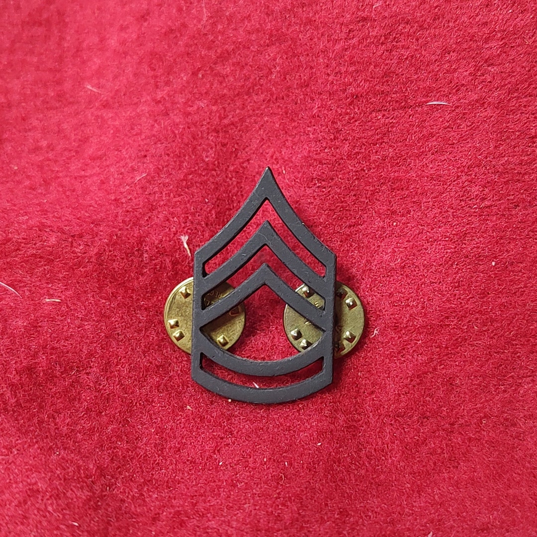 Pack of 10 US Army SFC SERGEANT Fiest Class Rank Badge/pin 27cr2 - Etsy