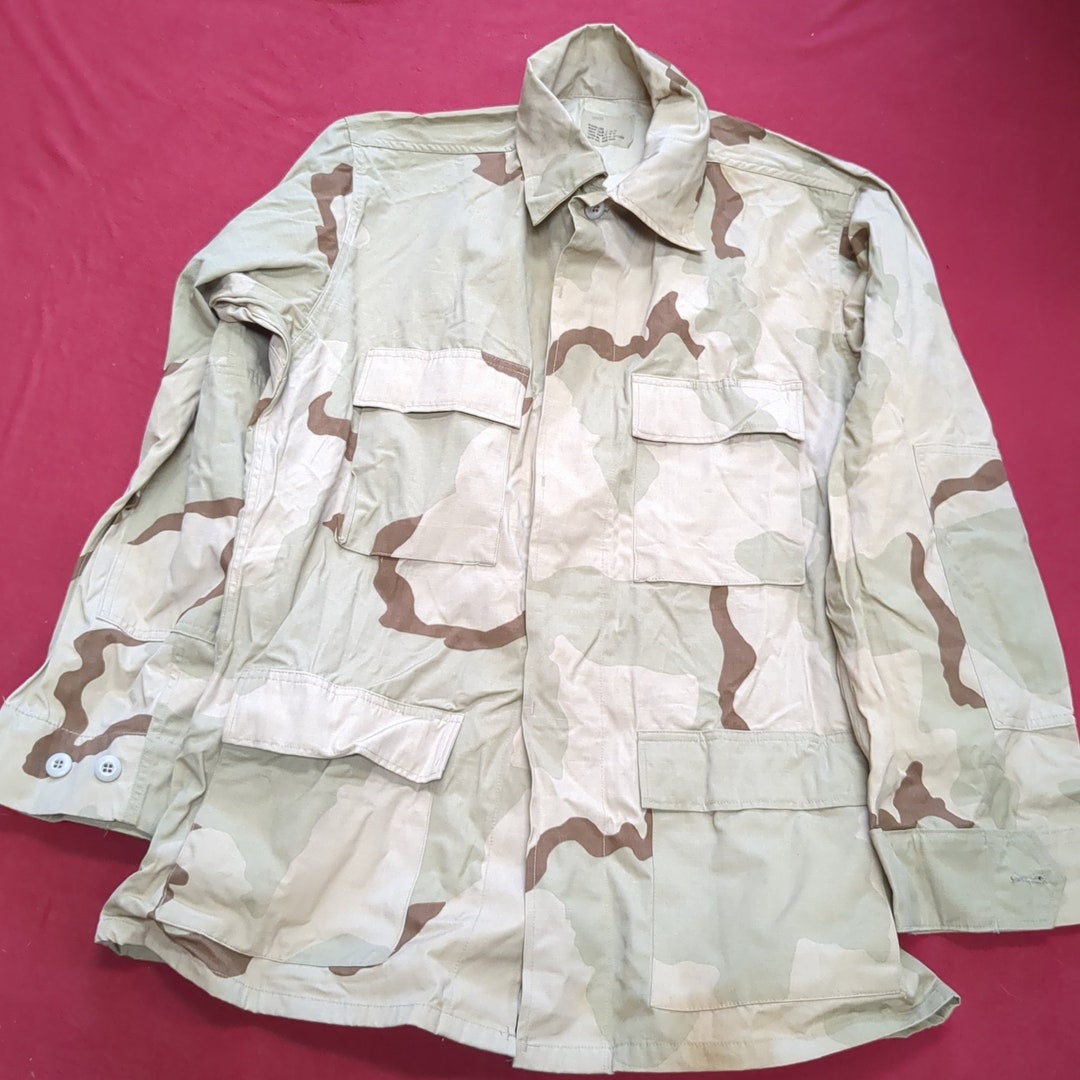 US Army Medium Long DCU Desert Camo Top Jacket Uniform 05s3 - Etsy