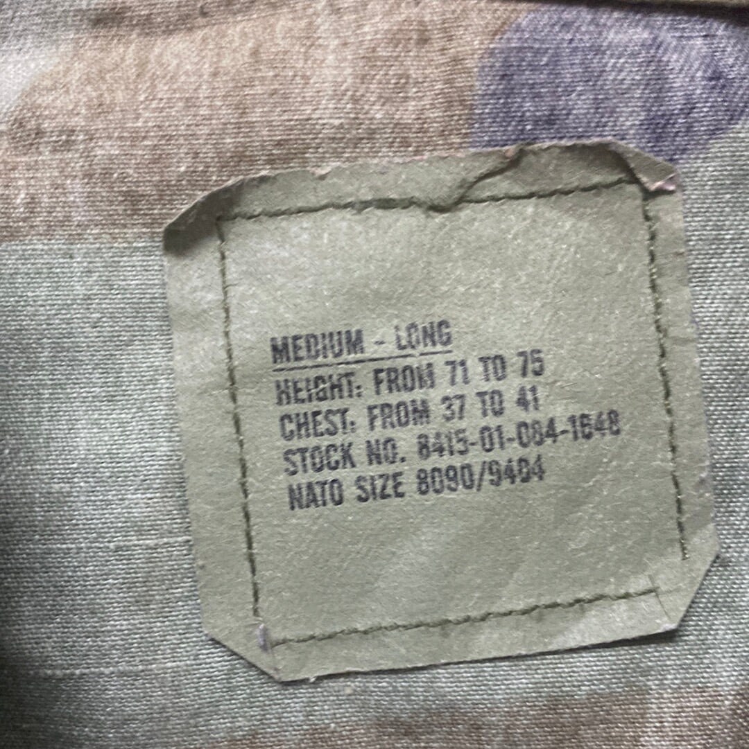 USGI US Army MEDIUM Long Uniform Top Bdu Woodland Pattern 05cc15 - Etsy