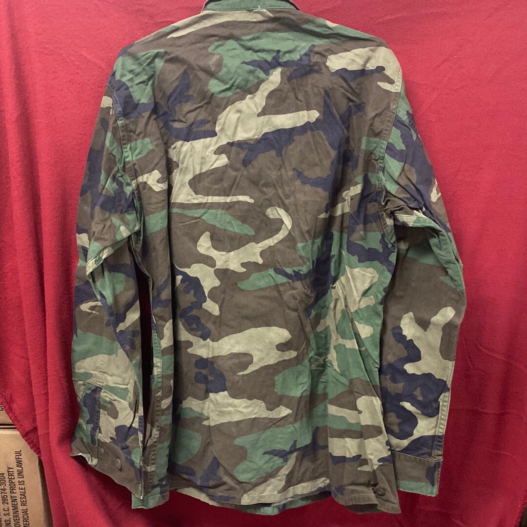 USGI US Army MEDIUM Long Uniform Top Bdu Woodland Pattern 05cc12 - Etsy