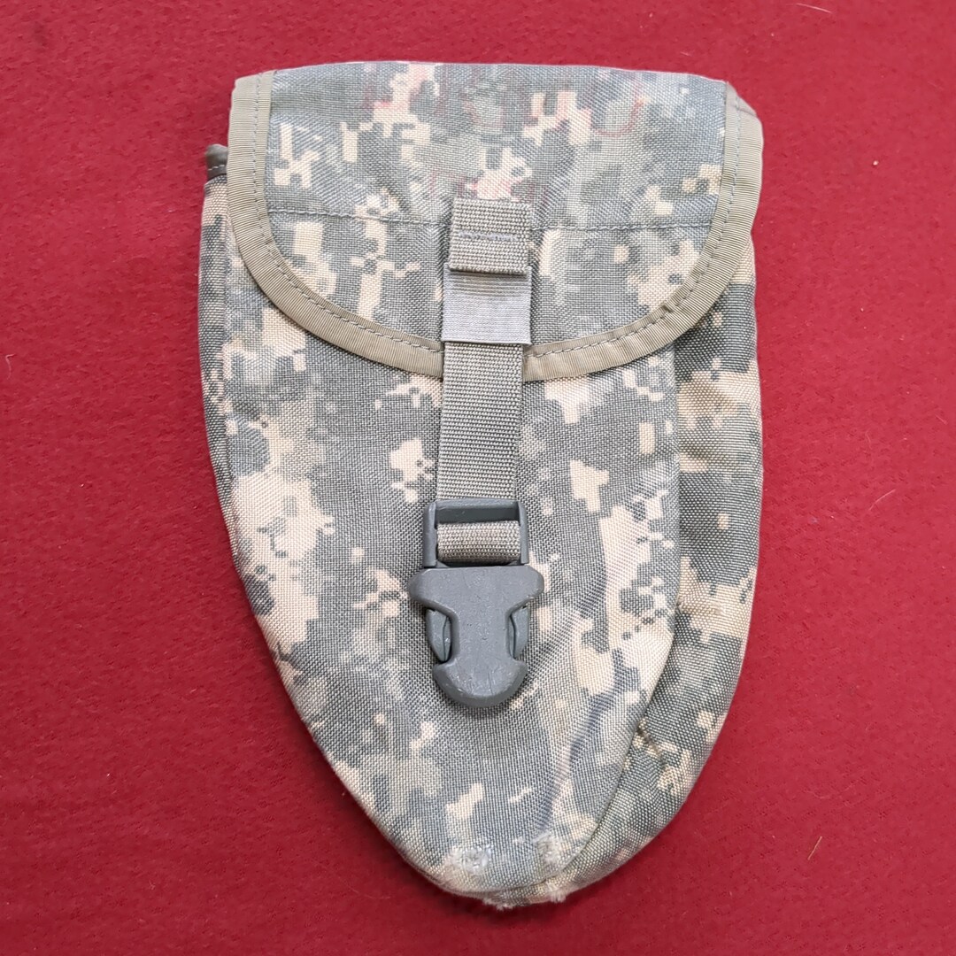 US Army UCP Digital E-tool Carrier Pouch Molle Excellent Condition acu ...