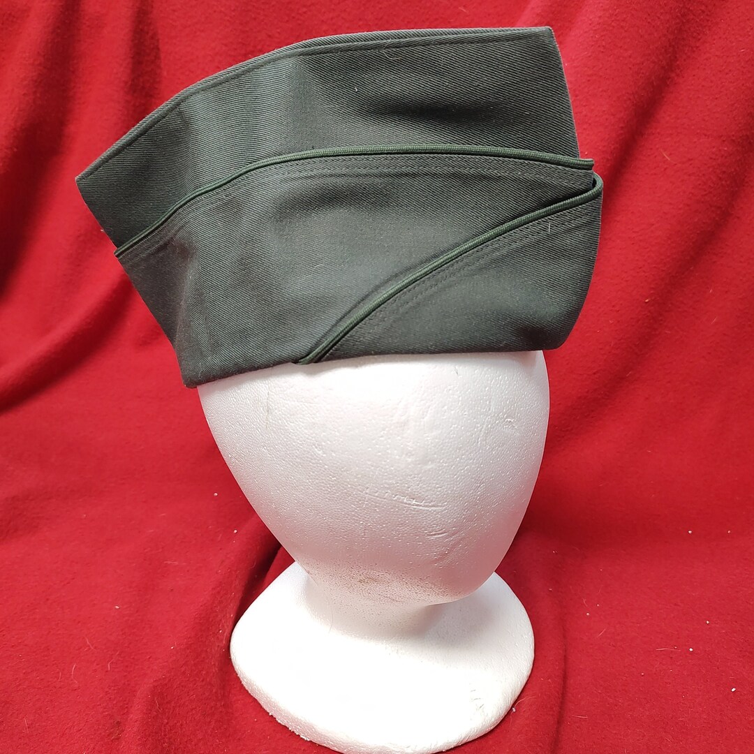 US Army Men's Poly/wool Garrison Cap Class 4 AG-344 Size 6 3/4 22s45 - Etsy